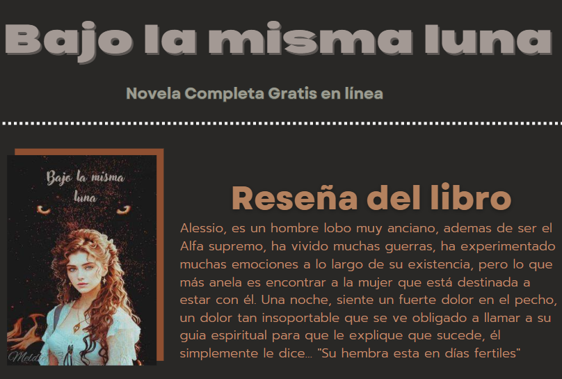 Leer Bajo la misma luna Novela Completa Gratis en línea|MoboReader